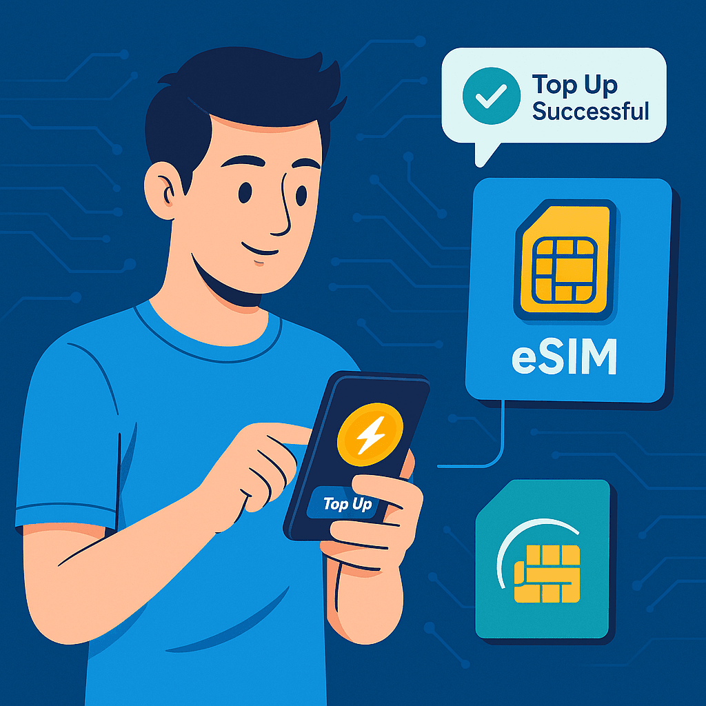 Cara Mengisi Pulsa eSIM Semua Operator: Panduan Lengkap, Aplikasi, dan Tips Praktis di 2025 ...