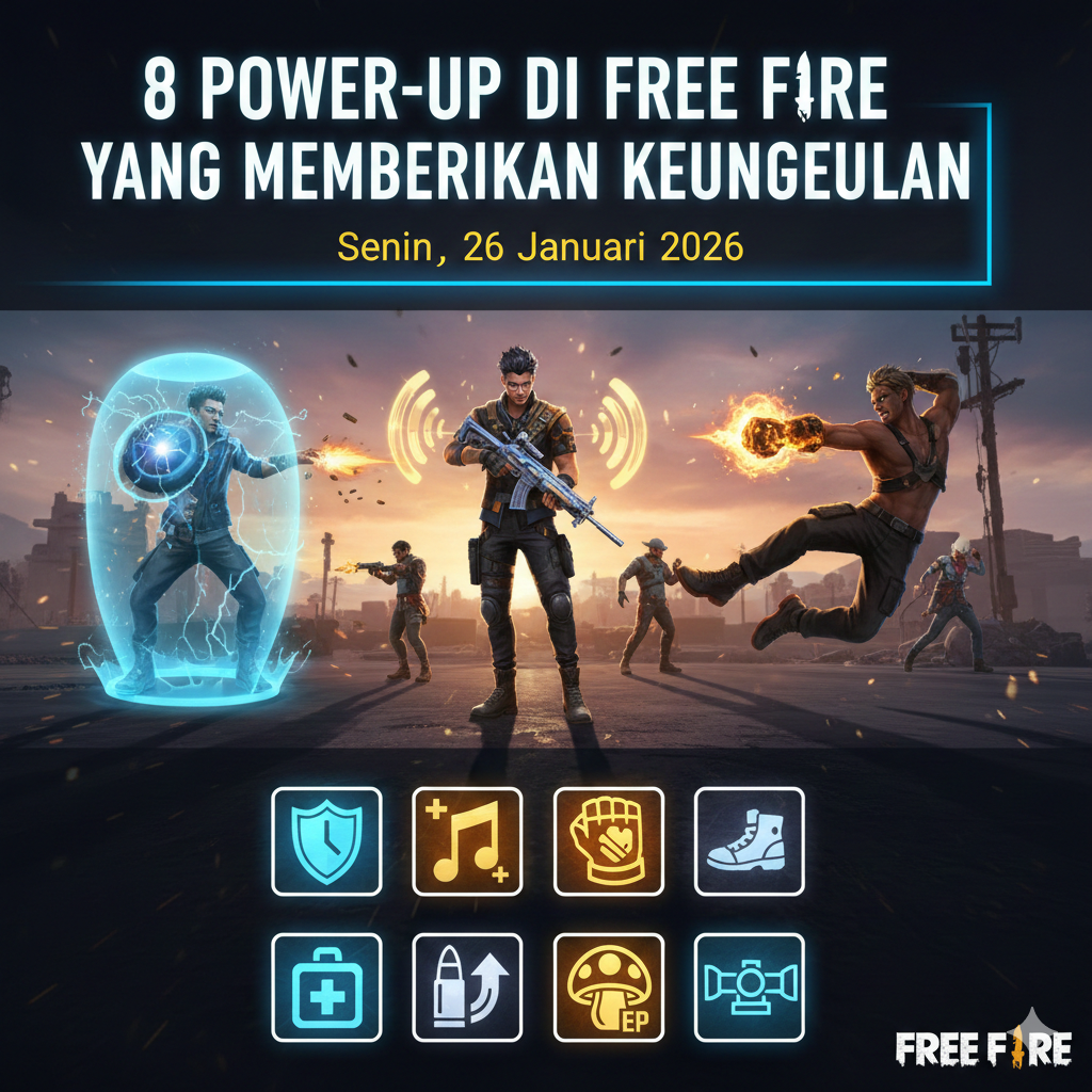 8 Power-Up di Free Fire yang Memberikan Keunggulan - TheCuy