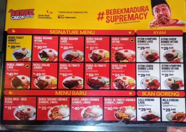 DuckCarok dengan Spice Hit & Grilled Maaf
